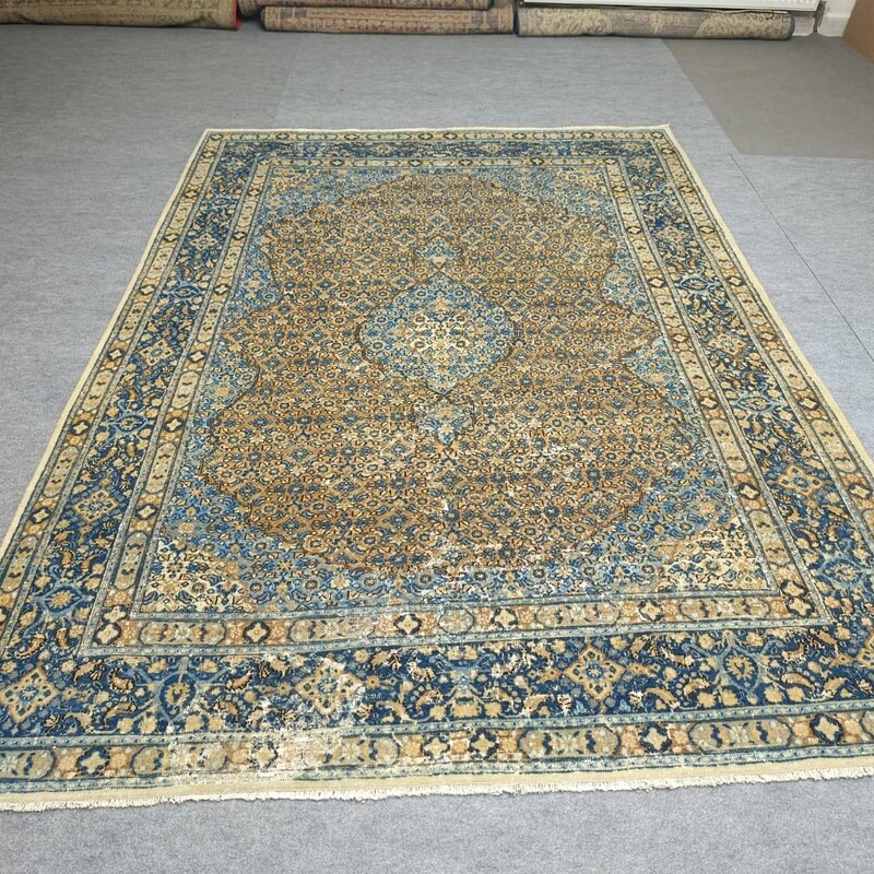 Blue Persian Rug 7x9 - Etsy