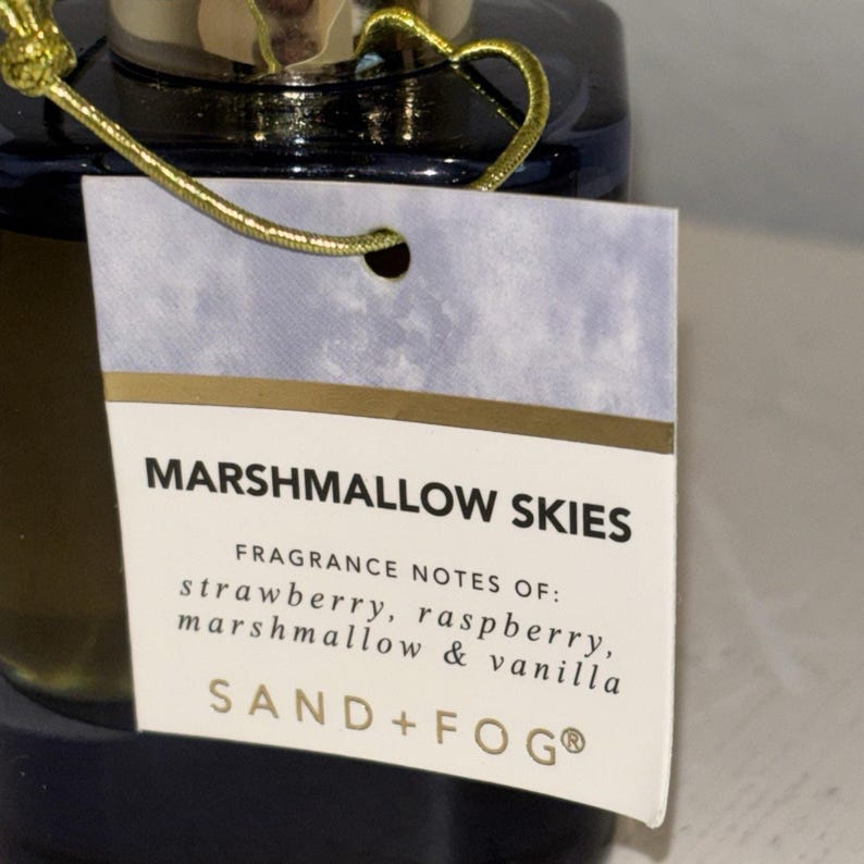 Sand & Fog Marshmallow Skies Perfume Oil Fragrance 1.7 Fl Oz NEW - Etsy