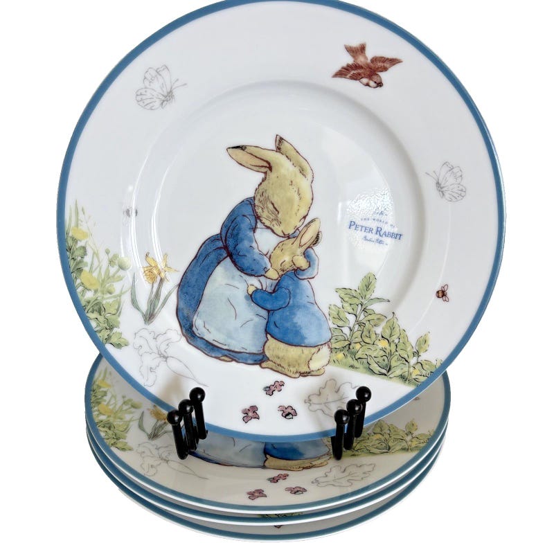 Easter Salad Plates Sets - Etsy