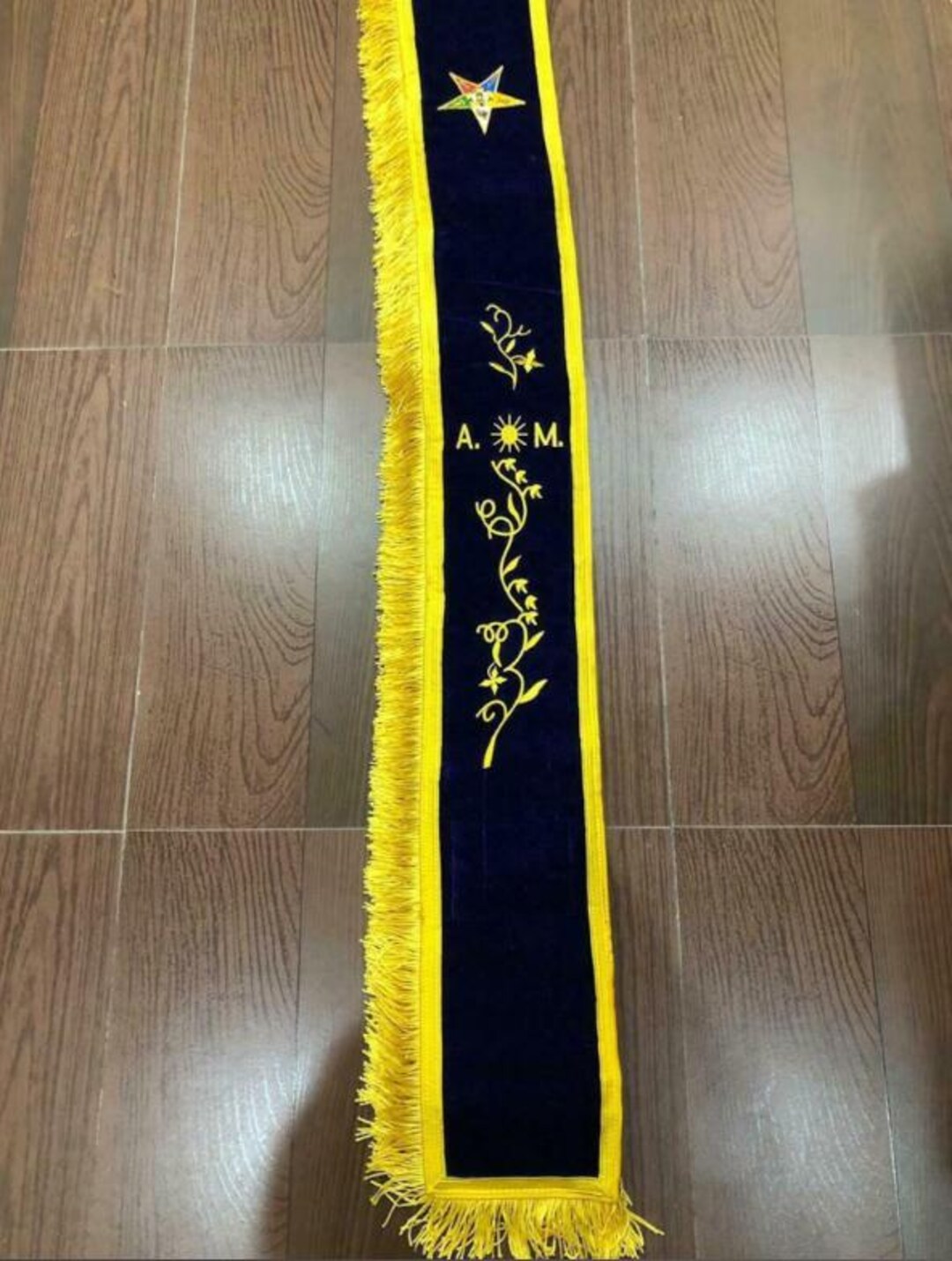 OES Associate Matron Sash, OES Sashes, Oes Sashes Gift for Her Am Sash ...