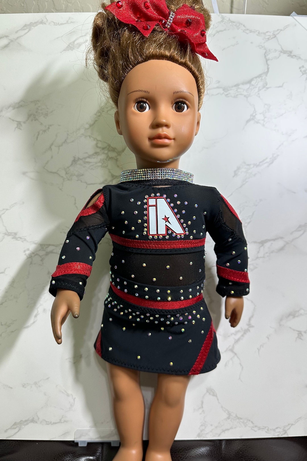 2024 Ia Cheer Uniform for American Girl Doll 18” Infiniti Athletics ...