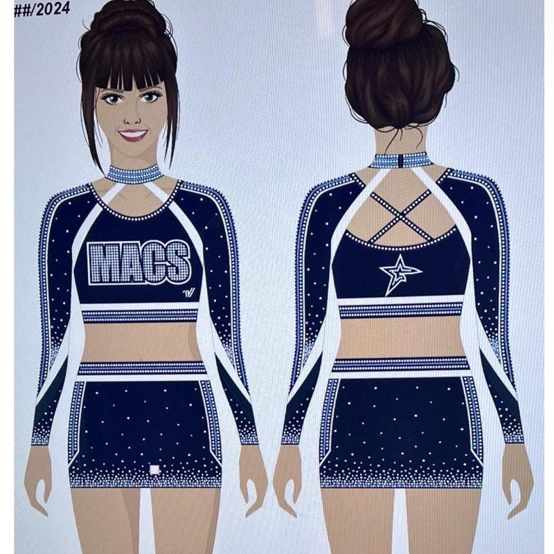 Custom Cheer Doll Costume - Etsy
