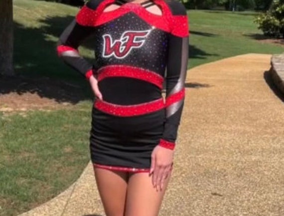 Wf Wake Forest Uniform for Cheer American Girl Doll 18 - Etsy