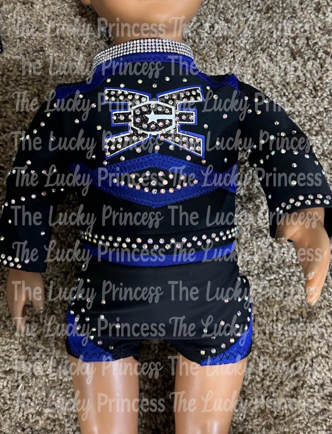 2025 2026 Ece Cheer Uniform for 18” Doll 18” East Celebrity Elite ...
