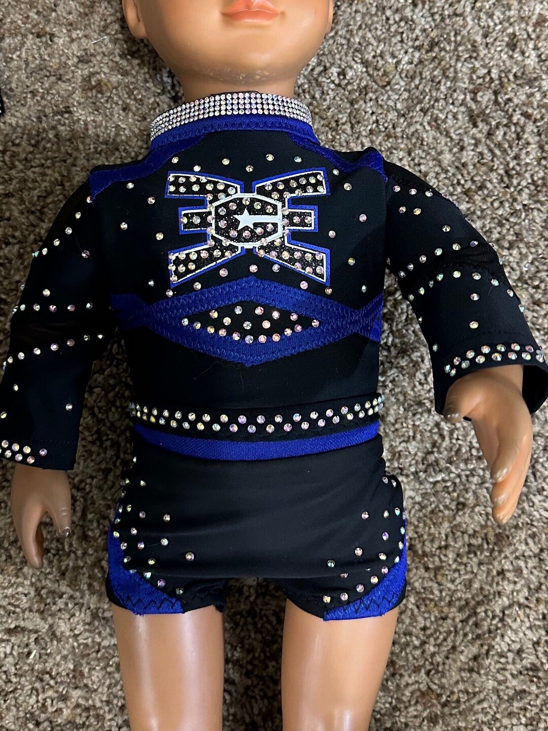 2023 2024 Ece Cheer Uniform for American Girl Doll 18 East Celebrity ...