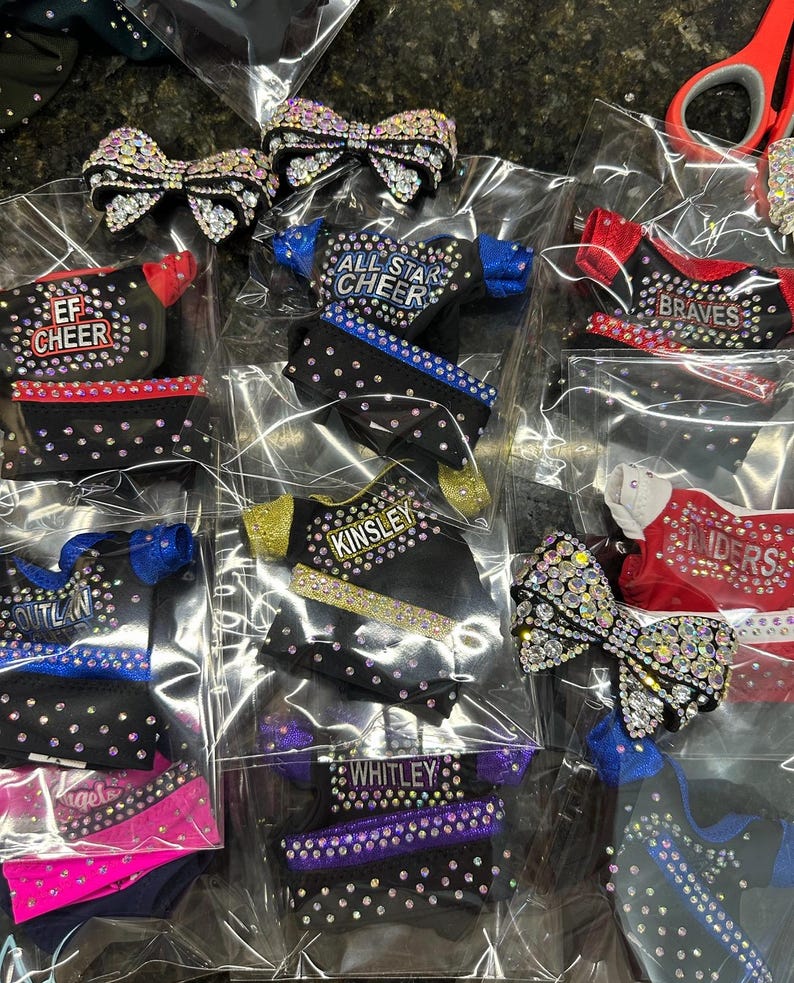 Semi Custom Made to Match All Star Cheer Cheerleader Uniform for Little ...