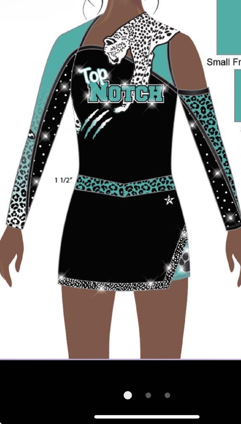 2025 Top Notch Cheer Uniform for 18” American Girl Doll *LESS DETAILED ...