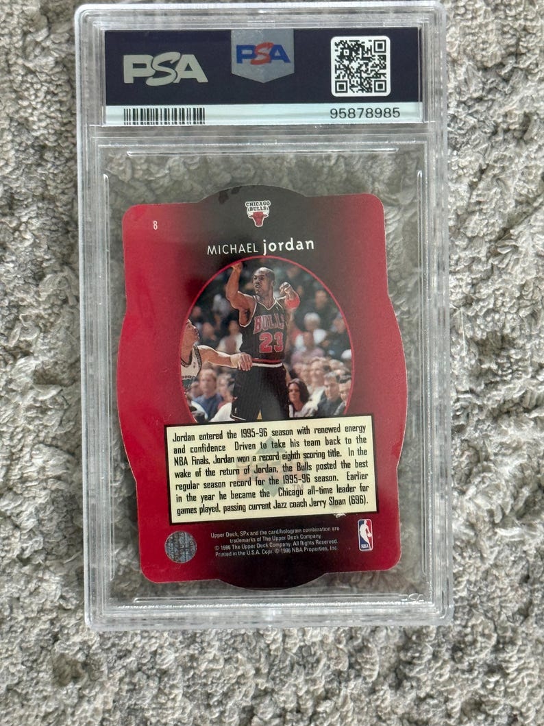 Michael Jordan Spx Card - Etsy