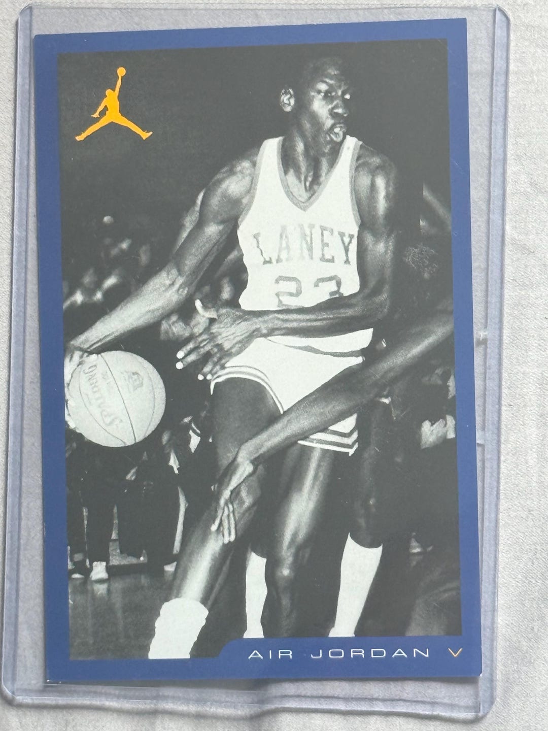 Michael Jordan High School Nike Air Jordan Card - Etsy