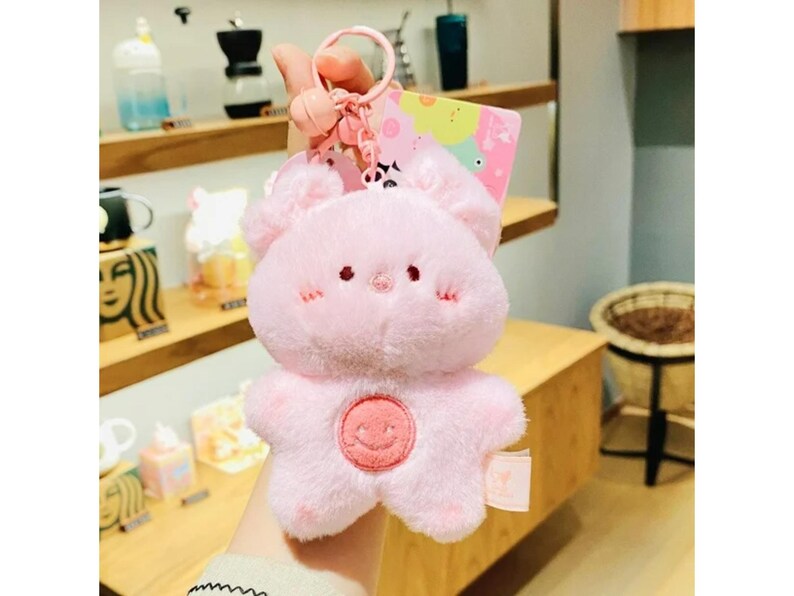 Cute Bunny Plush Keychain | Stuffed Animal Backpack Pendant | Soft ...