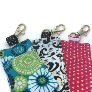 Chapstick Holder/ Lipstick Holder/key Chain Clip On - Etsy