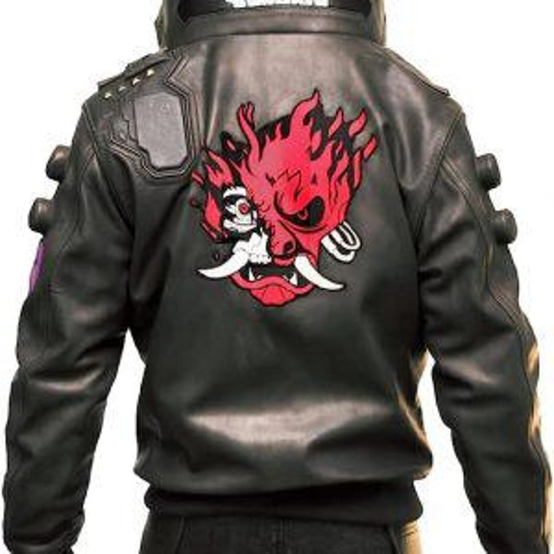 Cyberpunk 2077 Samurai Bomber Leather Jacket - Etsy