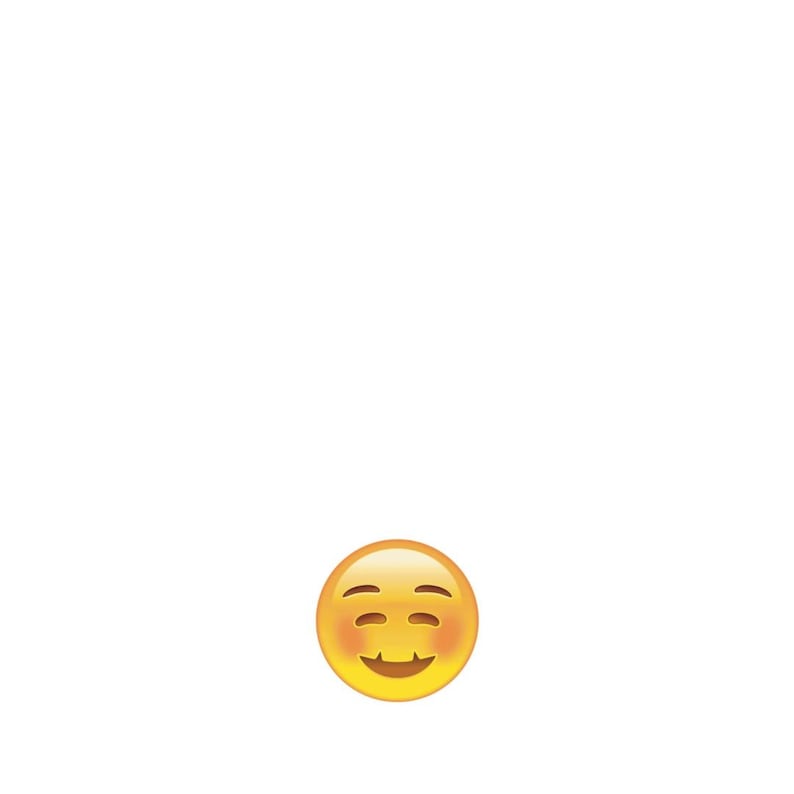 Bilateral Cleft Lip Smile Emoji - Etsy