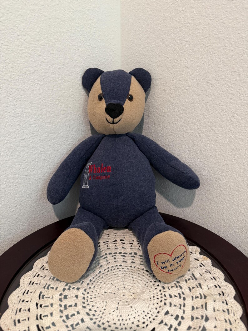 Custom Memory Bears - Keep Your Loved Ones Close With a Huggable ...