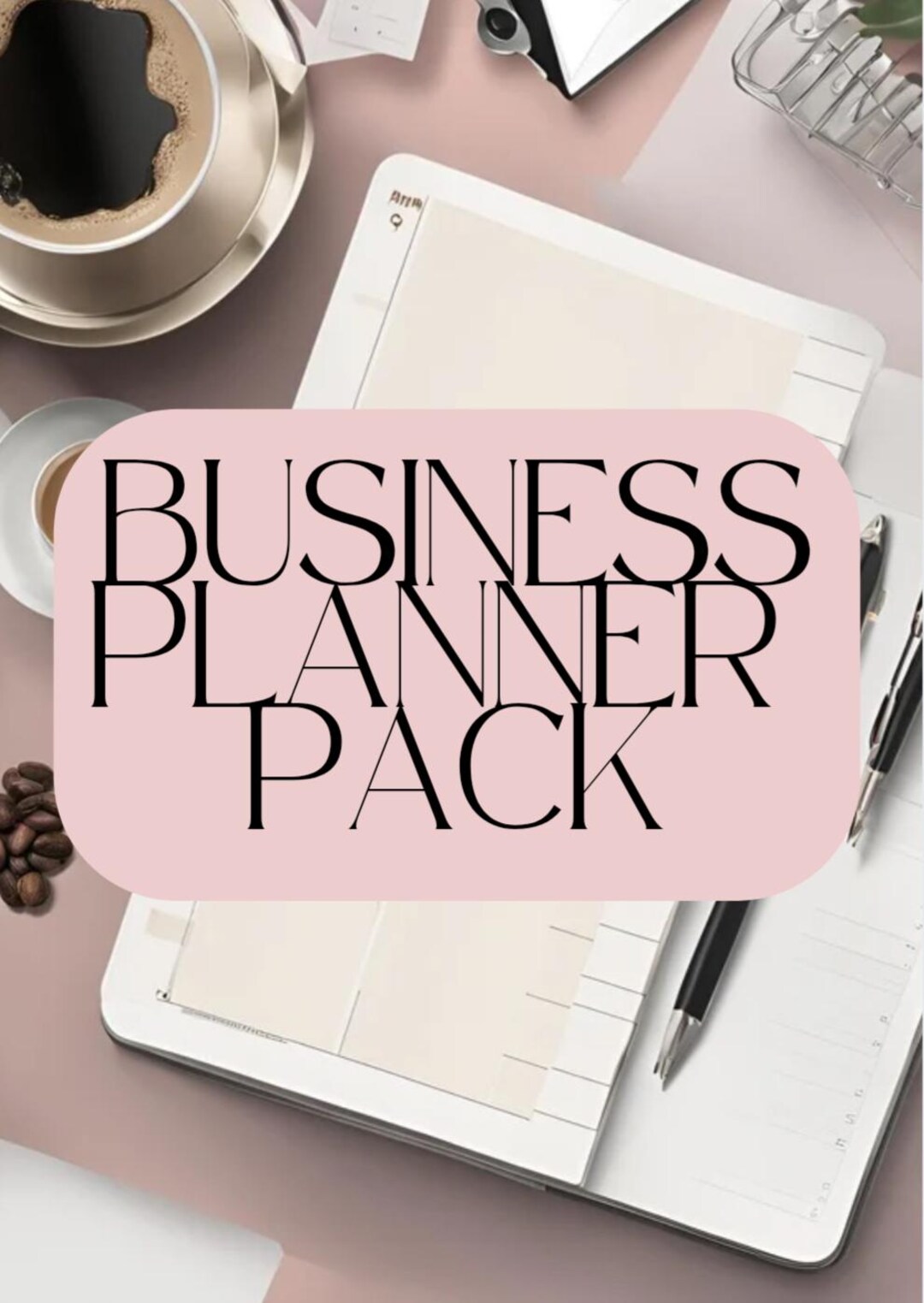Comprehensive Business Planner Pack (80+ Pages) - Etsy