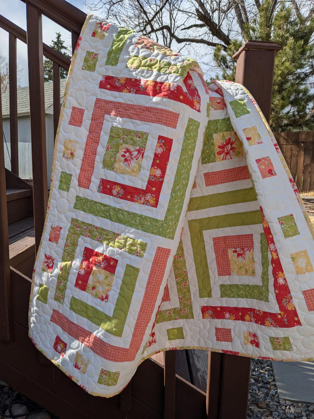 Handmade Quilt: Happy Spring Baby Girl Quilt From Tallulah Quilts! - Etsy
