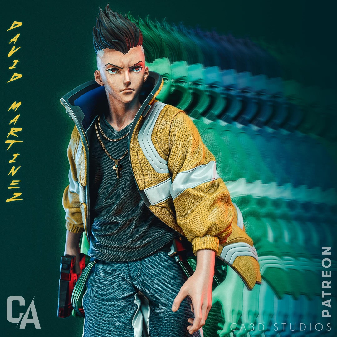 David Martinez Fan Art. CA3D Figures 1/12-1/4 Scale Figurine Kits ...