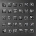 Dark Aesthetic 3D Icons IOS App Icons, Android App Icons, Homescreen UI ...