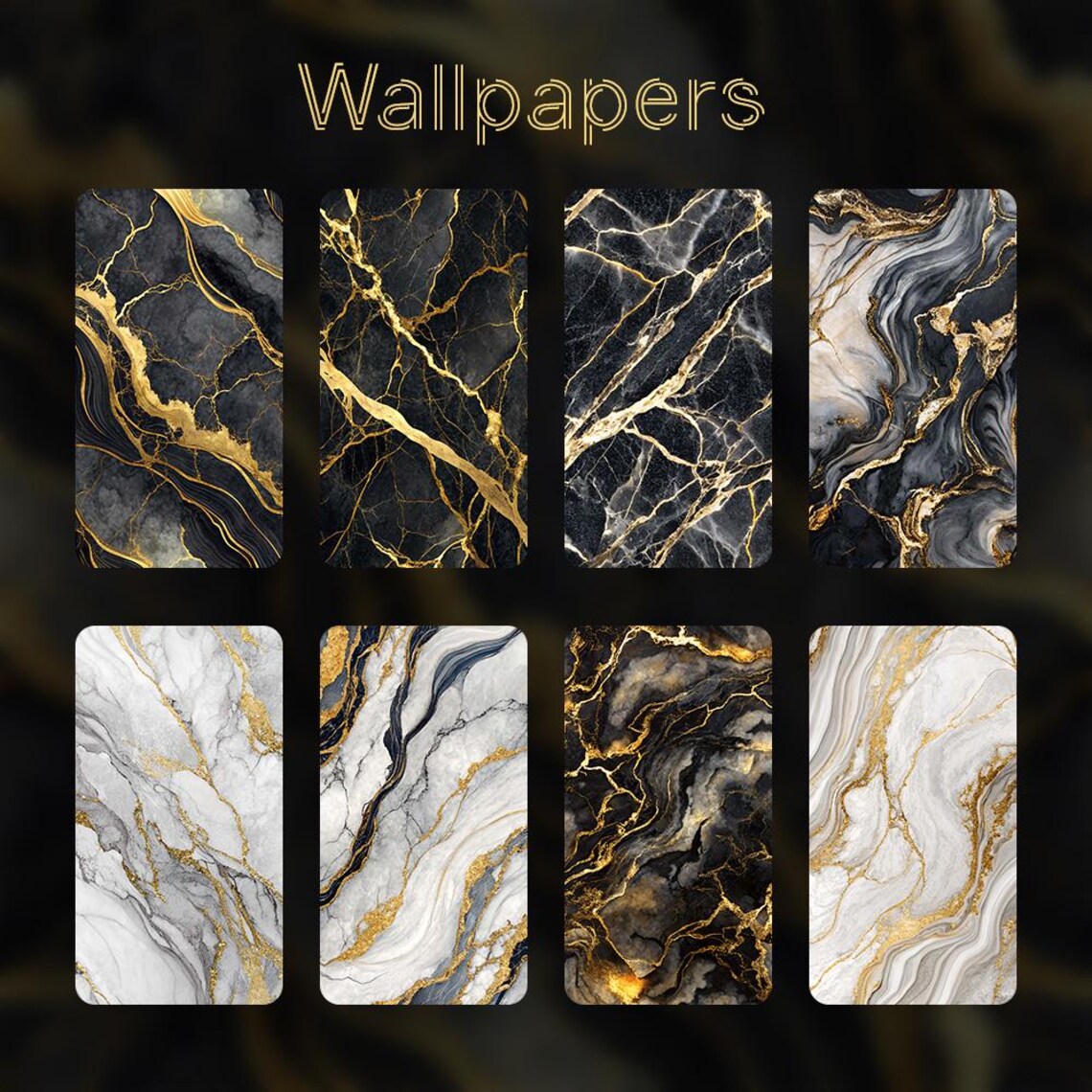 Gold Marble App Icon Pack: Ios & Android Theme (2577 Icons) - Etsy