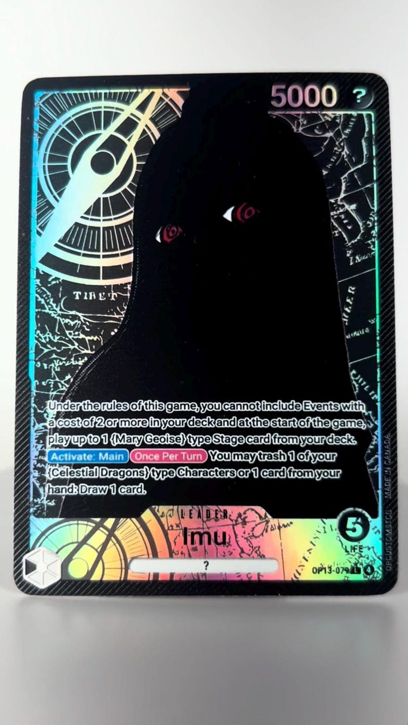 OP13 Imu Alt Art Leader TCG Proxy Card - Etsy