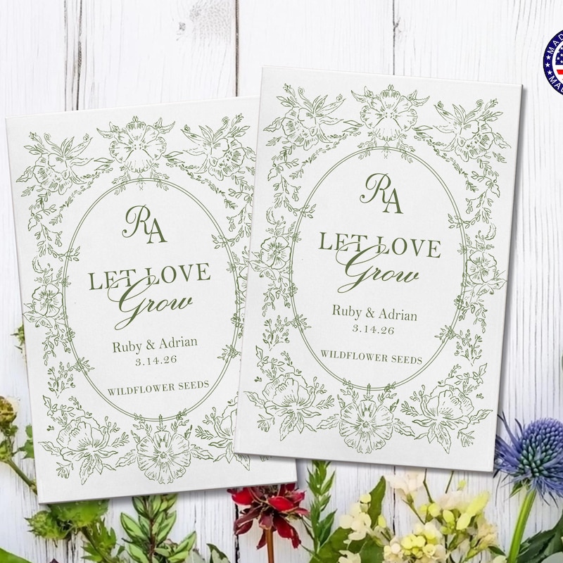 Wedding Herb Seeds Favor - Etsy