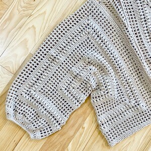 PDF Crochet Pattern - Cascade Cardigan - Etsy