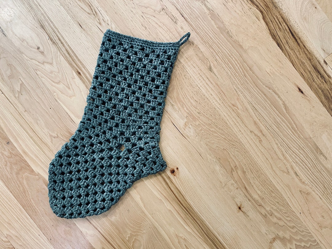 PDF Crochet Pattern - Granny Stitch Christmas Stocking - Etsy