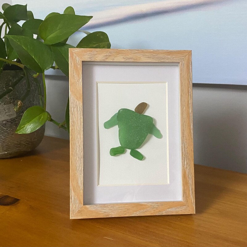 Sea Glass Turtle - Etsy