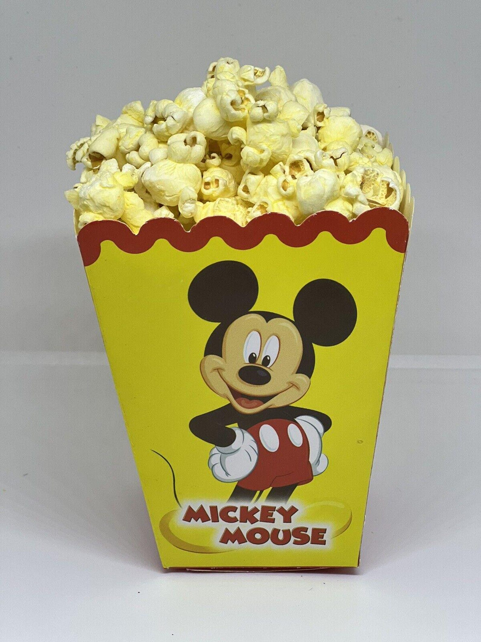 10 Ct. Pack - Mickey Mouse Popcorn Boxes / Paq. Con 10 Cajas Palomeras ...