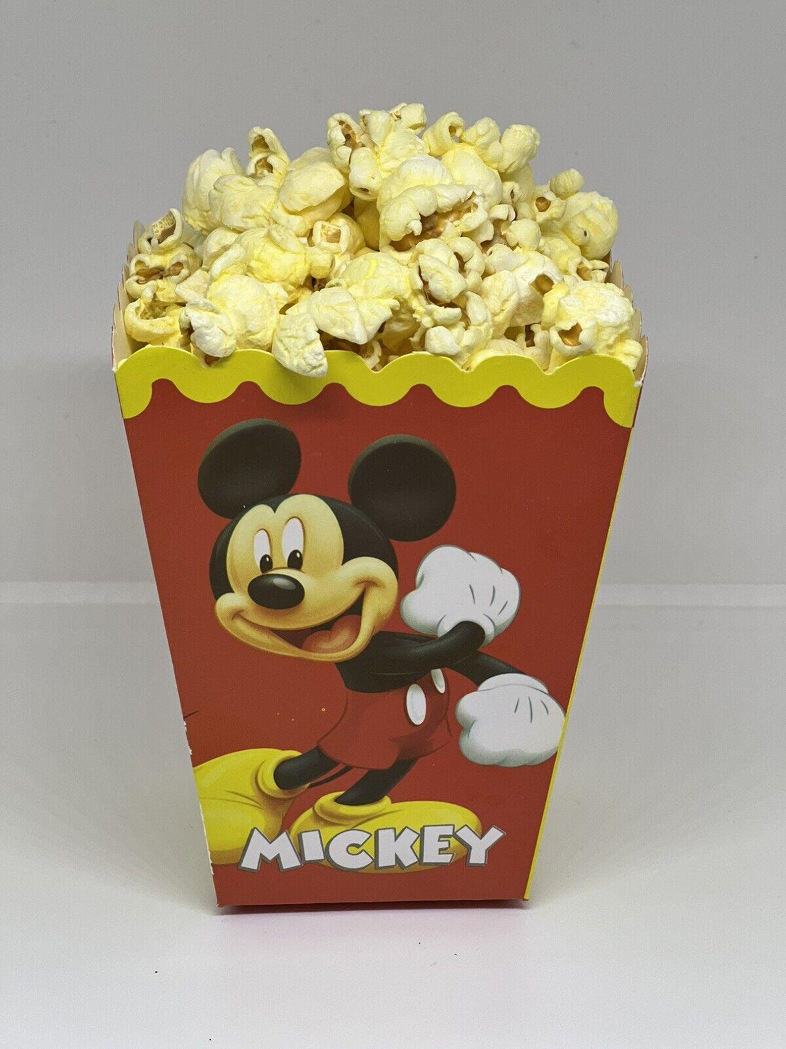 10 Ct. Pack - Mickey Mouse Popcorn Boxes / Paq. Con 10 Cajas Palomeras ...