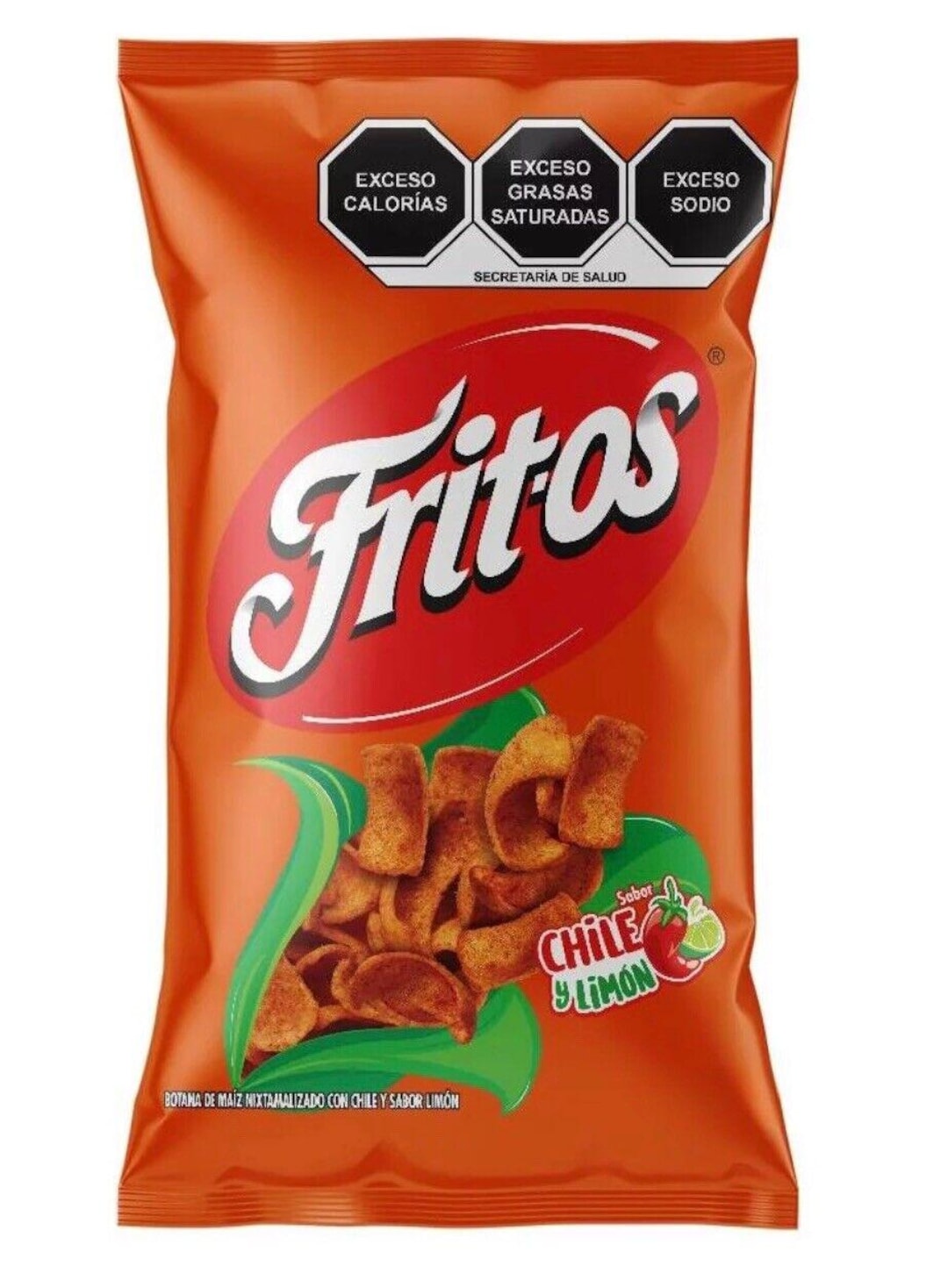 5X Fritos Chile Y Limon - SABRITAS MEXICANAS (5 Paquetes De 57g C/u) - Etsy