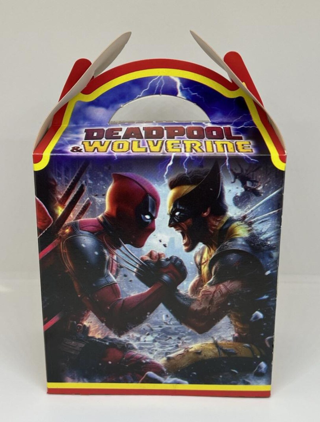 10 Ct. Pack - Deadpool and Wolverine Boxes / 10 Cajitas De Deadpool Y ...