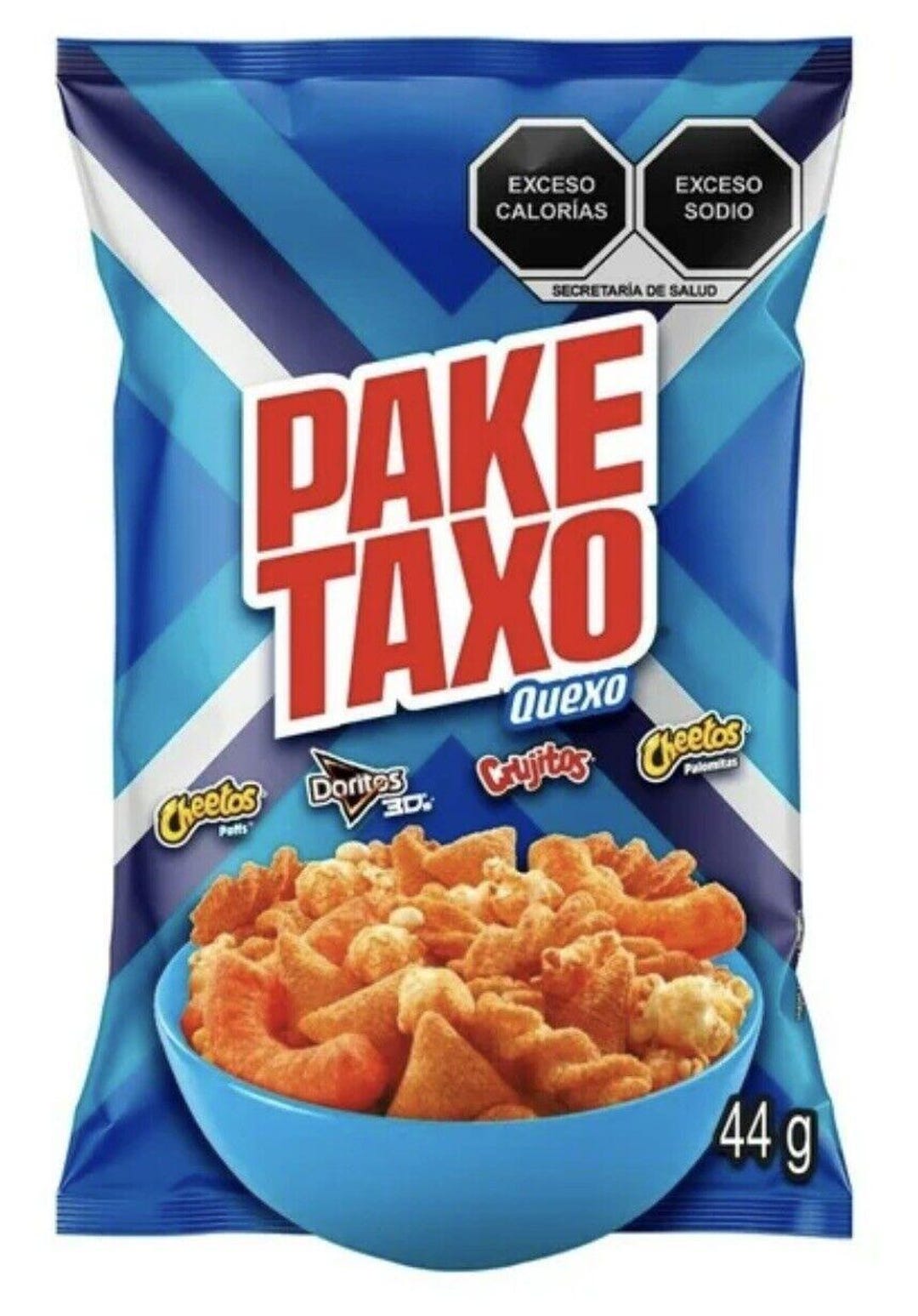 5X Pake Taxo Quexo - SABRITAS MEXICANAS (5 Paquetes De 44g C/u) - Etsy