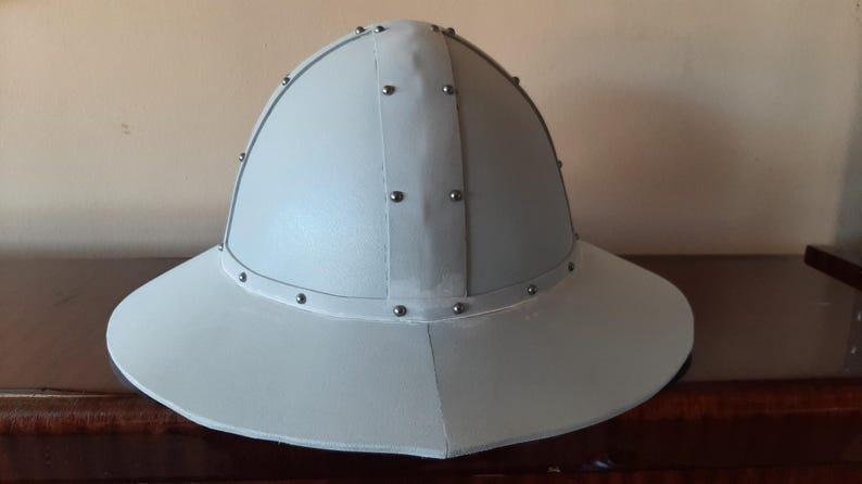 Medieval Helmet Pattern. Infantry Helmet Blueprint. EVA Foam Helmet ...