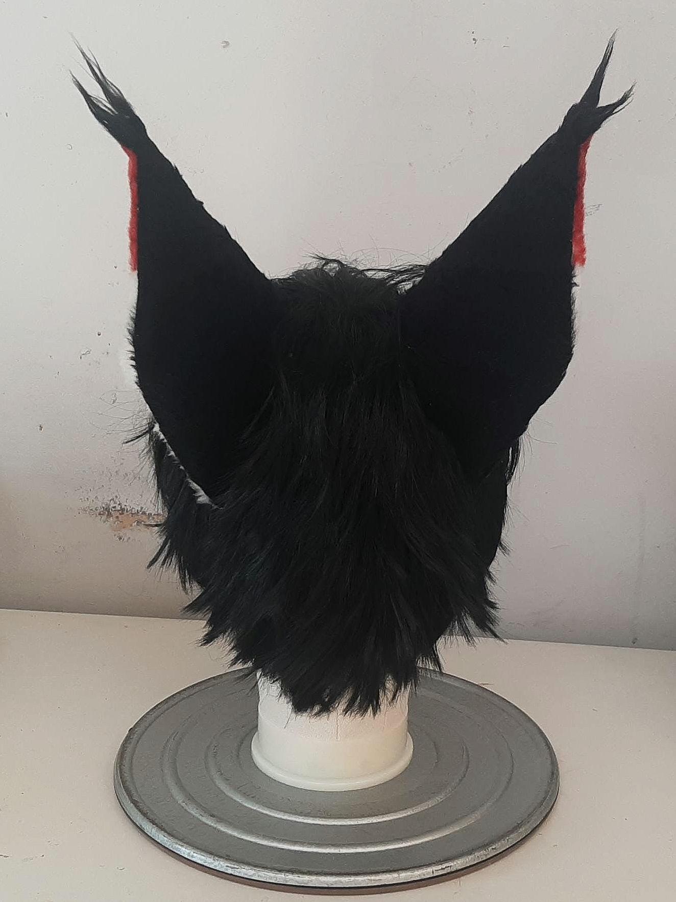 Husk Style Ear Pattern. Fur Ear Blueprint. Cosplay Ears Pattern ...