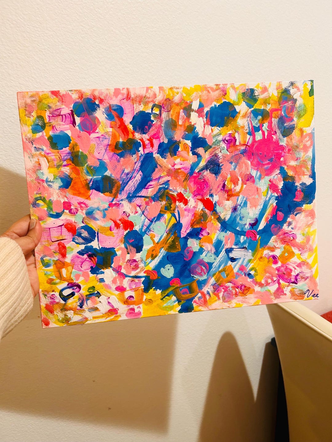 Abstract Healing Art - the Whirlwind of Healing Thyself - Modern Pink ...