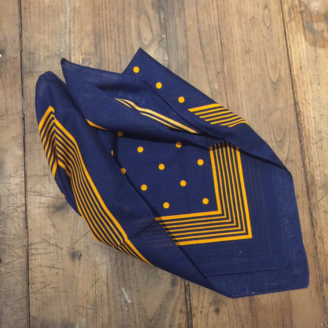 Vintage Dutch Bandana, Soft to Touch Old Stock, Perfect for a Mask ...