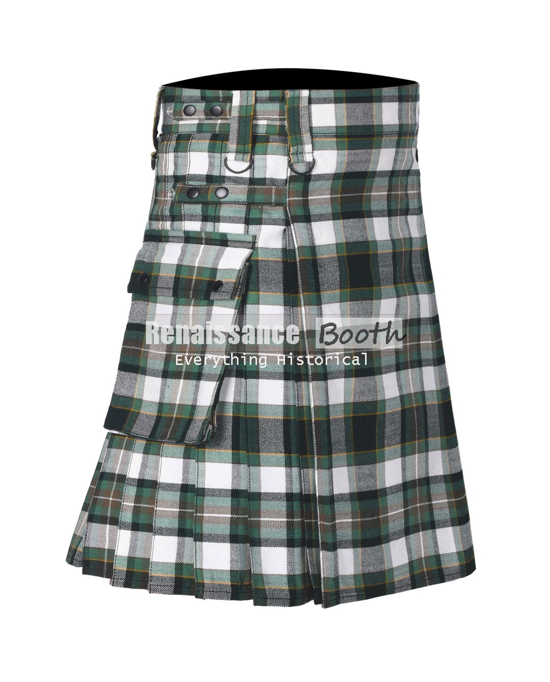 Drummond of Perth Tartan Utility Kilt - Highland Games Kilt With Cargo ...