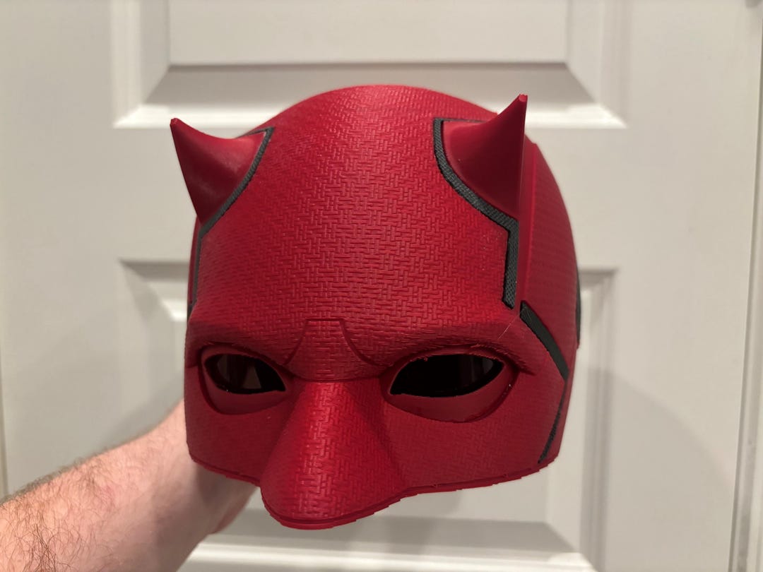 Daredevil Cowl/helmet From Daredevil: Born Again - Cosplay - Marvel - Etsy