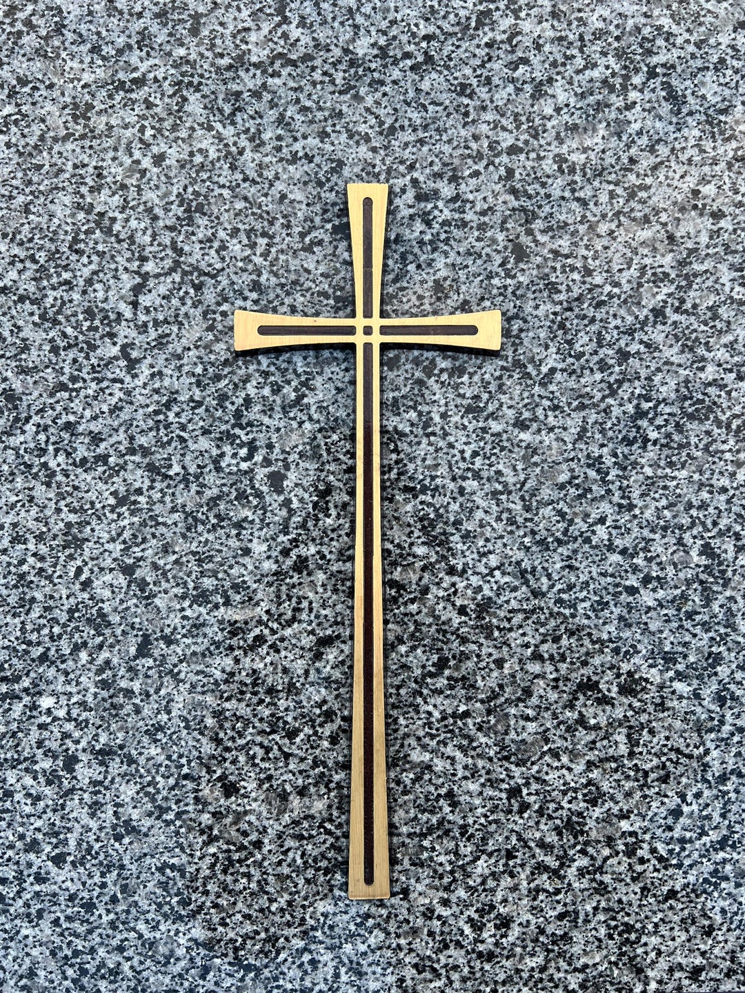Brass Cross, Grave Crosses, Grave Decoration, Decor for Monument ...