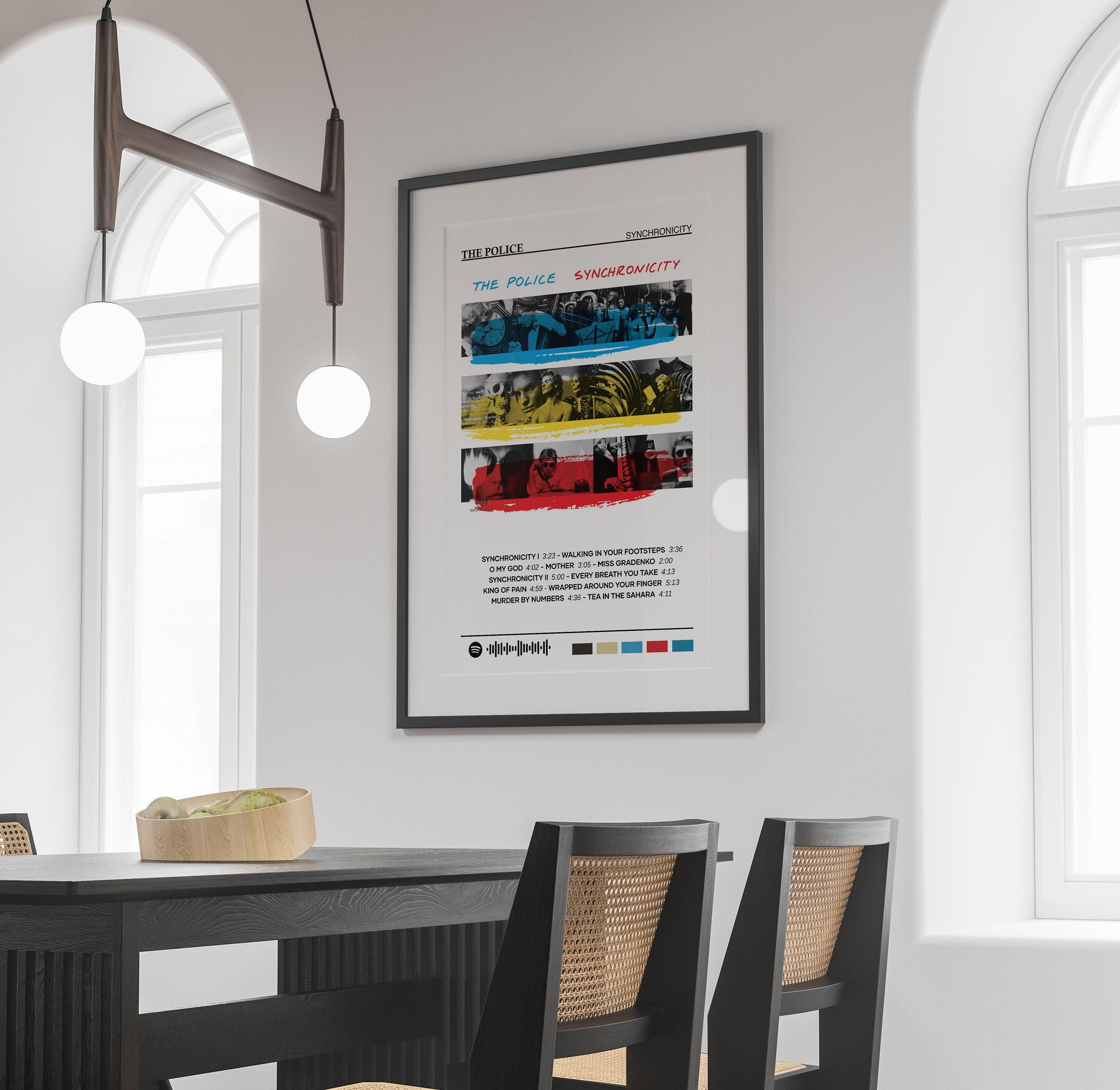 The Police Poster | Synchronicity Poster | Album Poster Print | Album ...