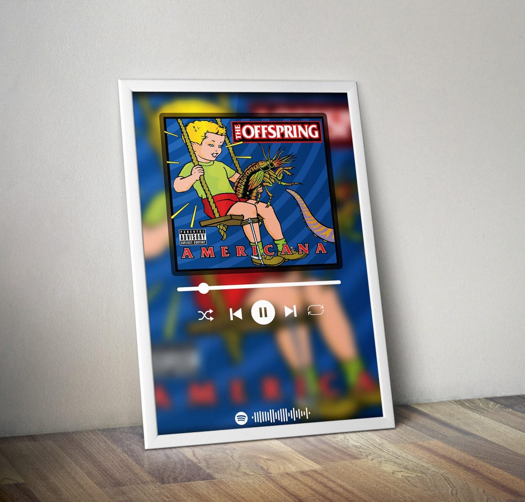 The Offspring Poster | Americana Poster | Album Poster Print | Album ...