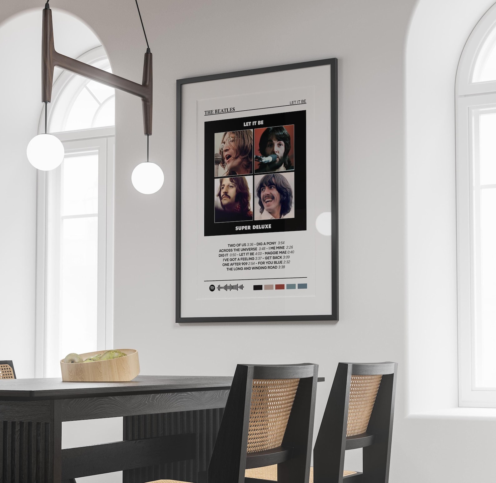 The Beatles Poster | Let It Be Poster | Album Poster Print | Album ...