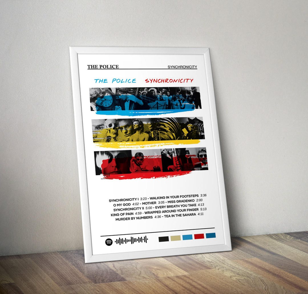 The Police Poster | Synchronicity Poster | Album Poster Print | Album ...