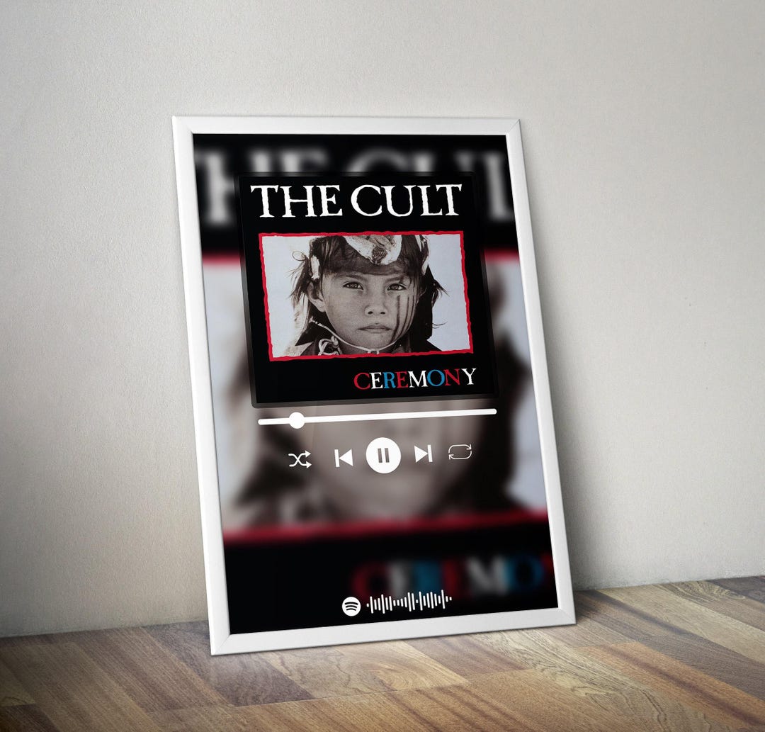 The Cult Poster | Ceremony Poster | Album Poster Print | Album Cover ...