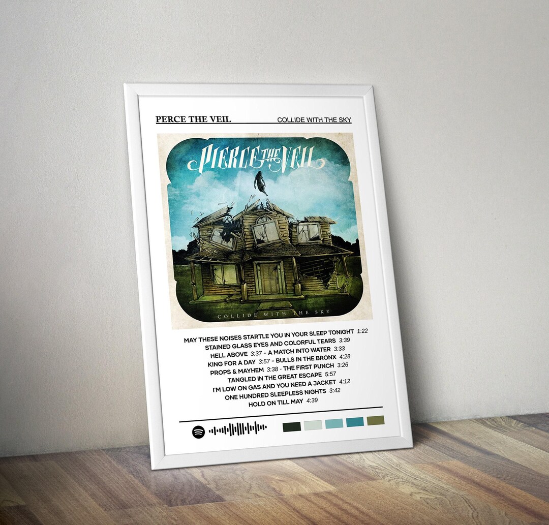 Pierce the Veil Poster | Collide With the Sky Poster | Album Poster ...