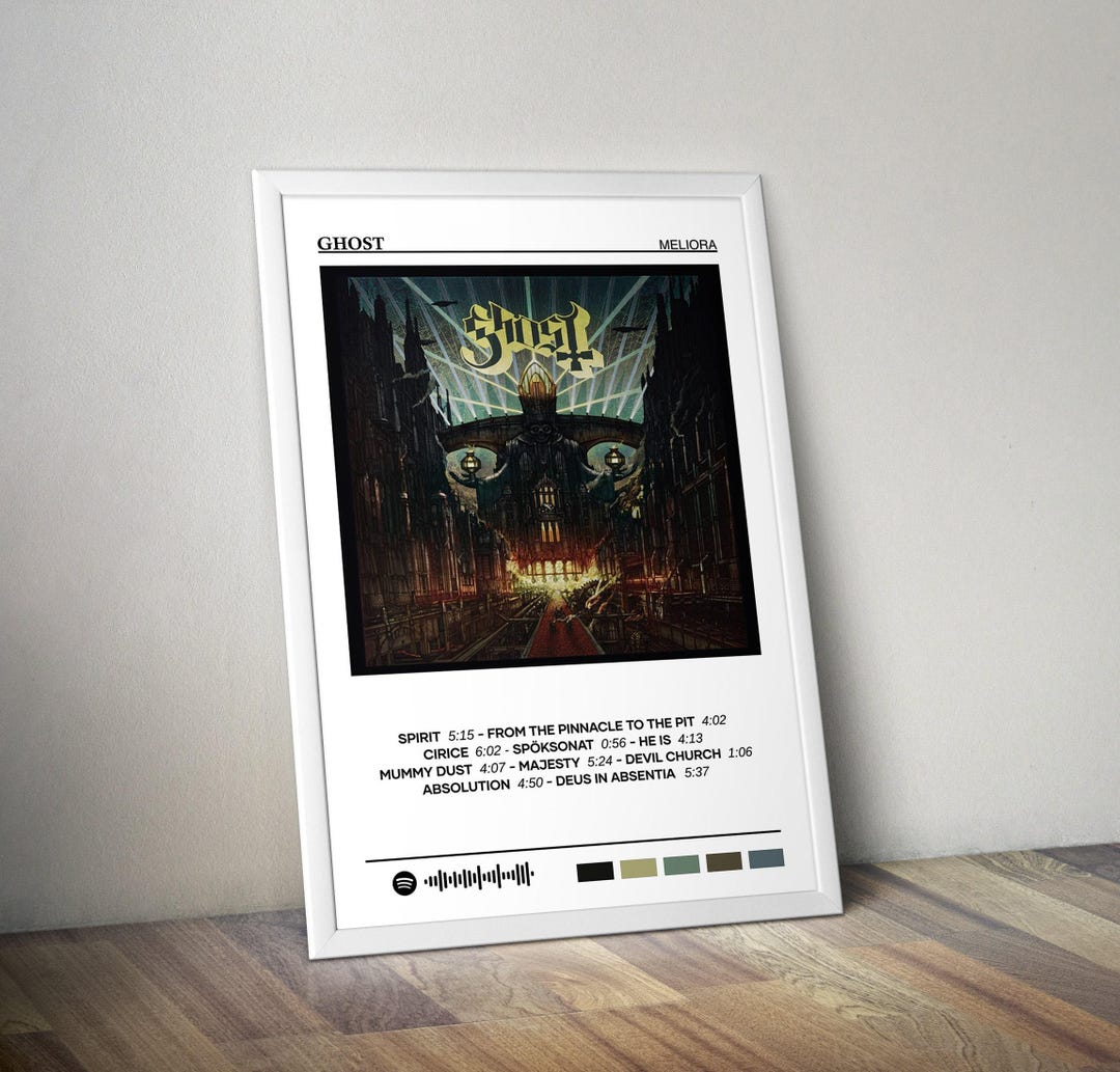 Ghost Poster | Meliora Poster | Album Poster Print | Album Cover Poster ...