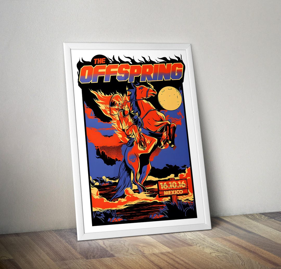 The Offspring Poster | Vintage Poster | Album Poster Print | Album ...
