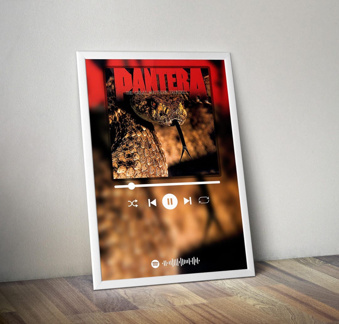 Pantera Poster | the Great Southern Trendkill Poster | Album Poster ...