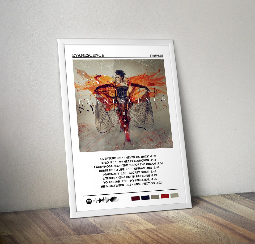 Evanescence Poster | Synthesis Poster | Album Poster Print | Album ...